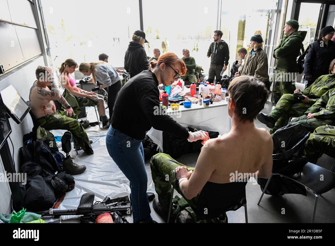 Military exercise aurora hi-res stock photography and images - Alamy