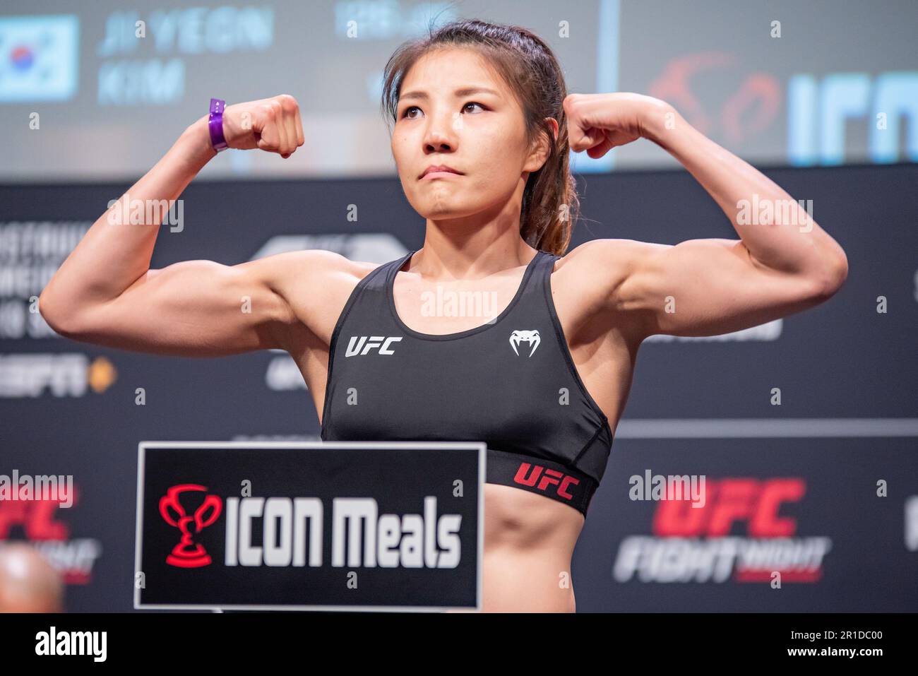 Charlotte, Nc, USA. 12th May, 2023. CHARLOTTE, NORTH CAROLINA - May 12: Ji Yeon Kim poses on the ...