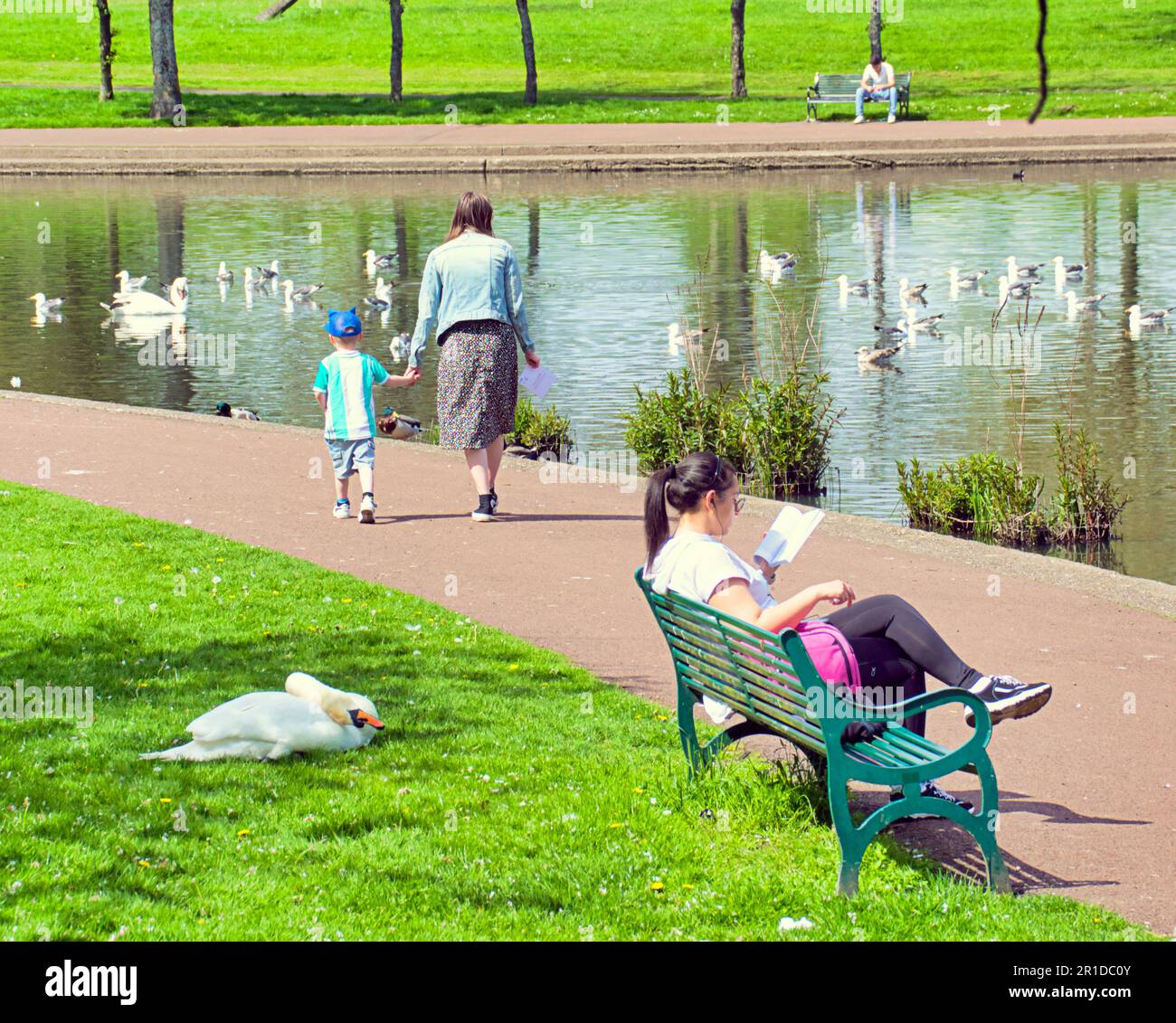 Glasgow, Scotland, UK 13th May, 2023. UK Weather: Sunny and warm in the ...