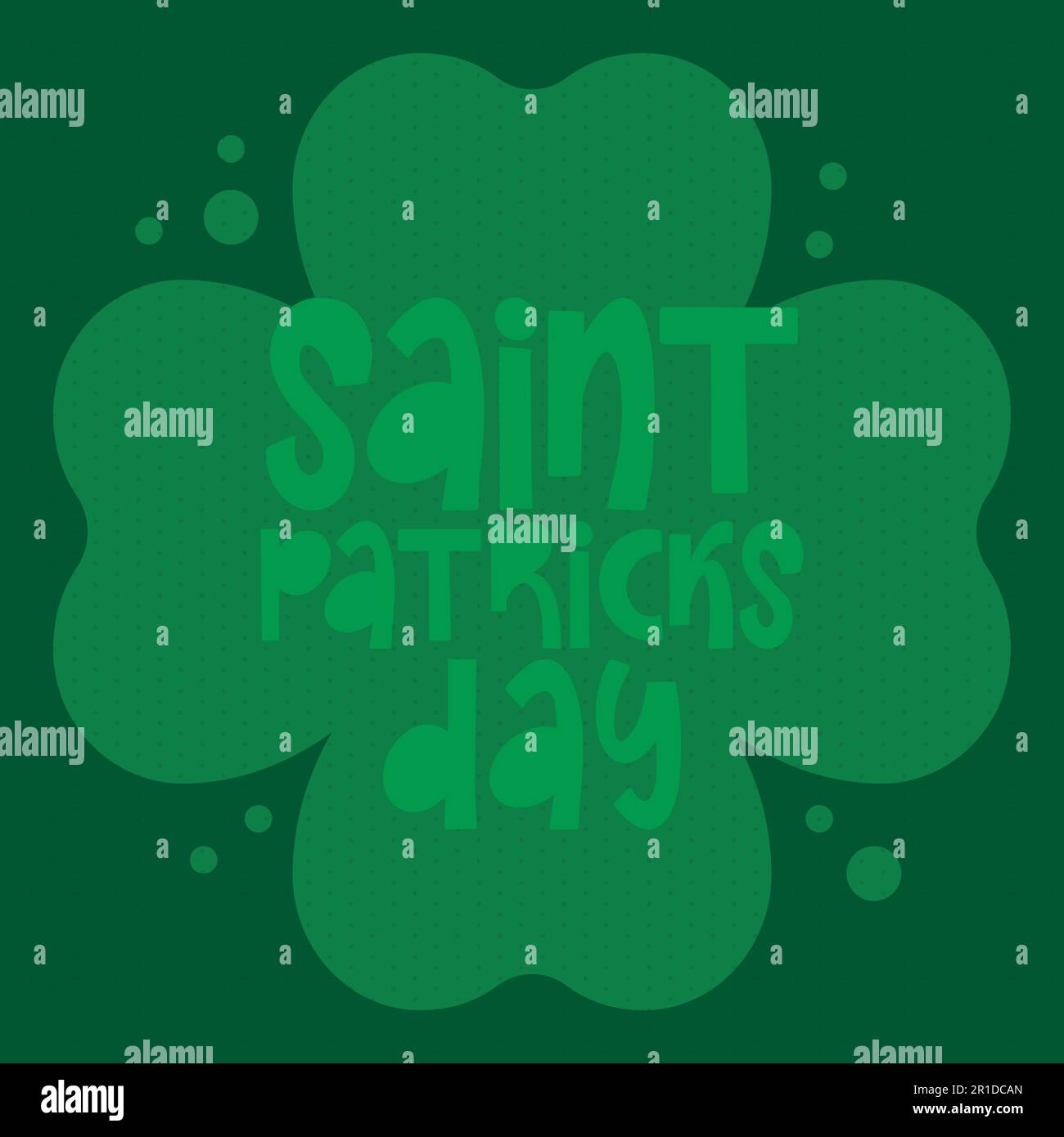 Happy Saint Patricks Day. Irish holiday. Celebrate in March 17. Clover ...