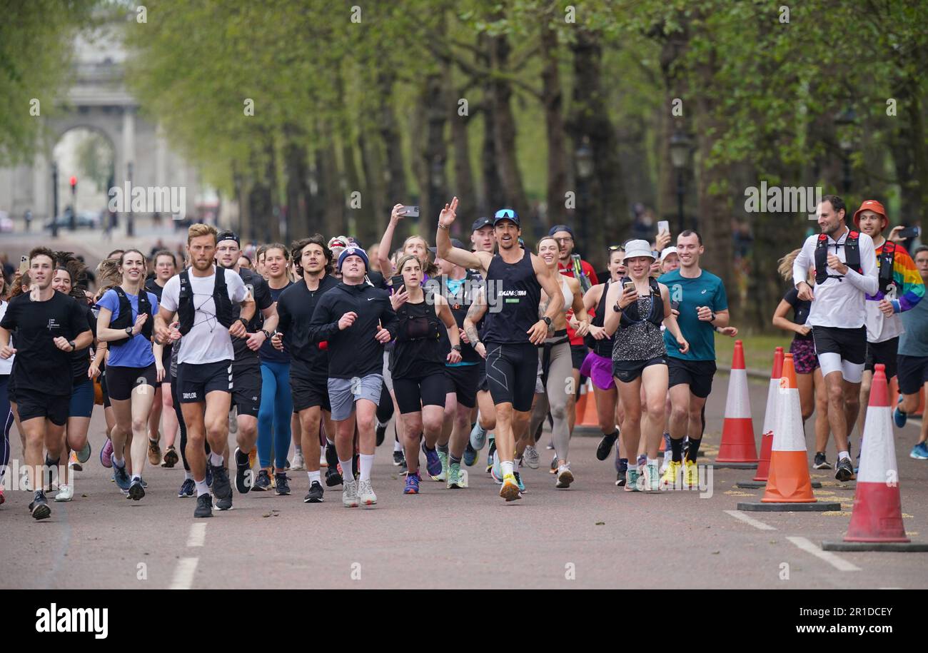 Ultra-athlete, campaigner and TV personality Josh Patterson, arriving ...