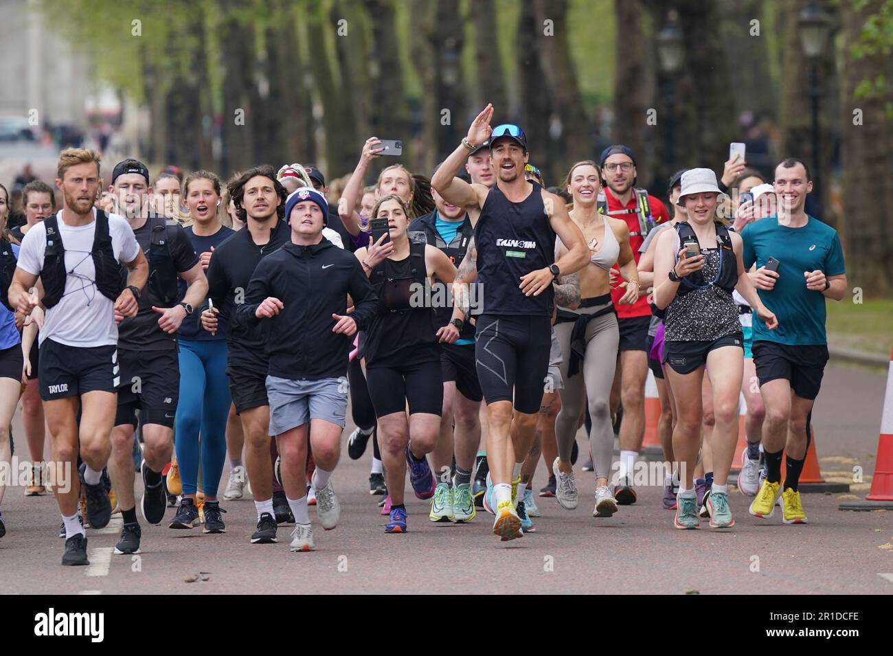 Ultra-athlete, campaigner and TV personality Josh Patterson, arriving ...