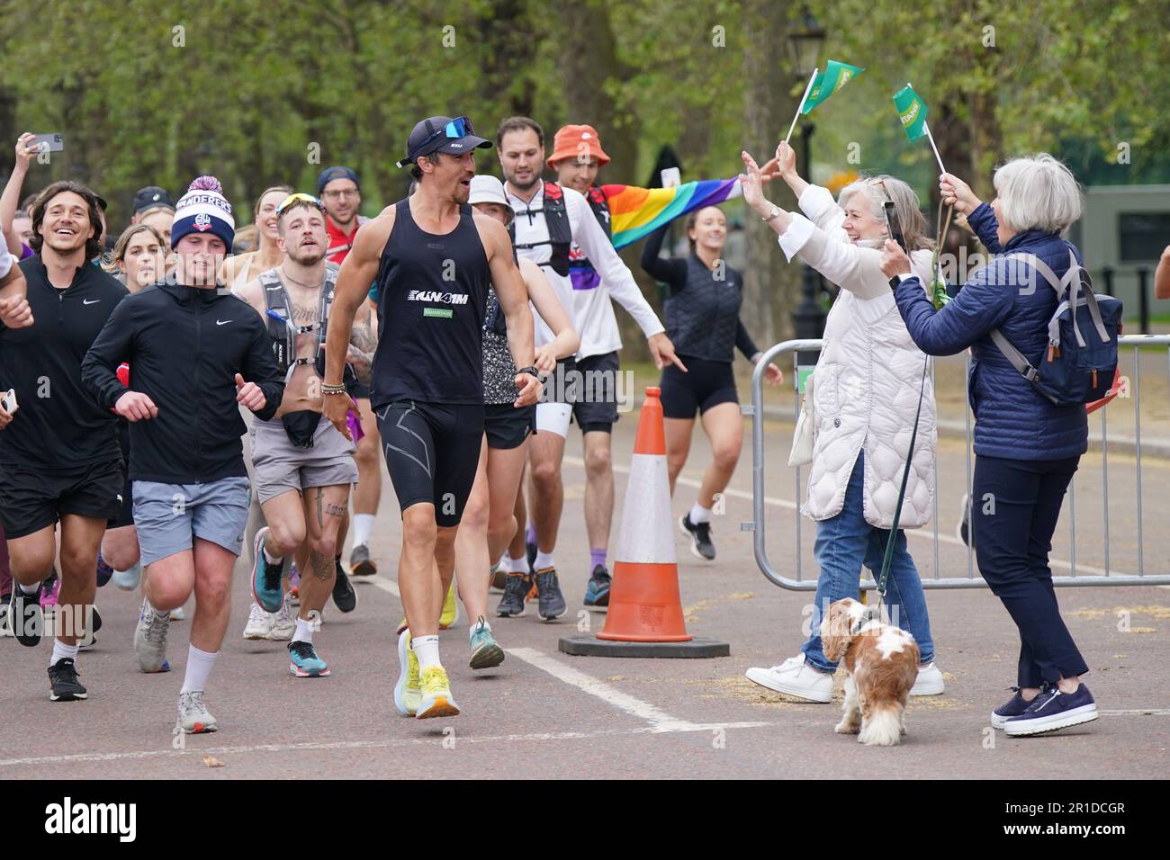 Ultra-athlete, campaigner and TV personality Josh Patterson, arriving ...