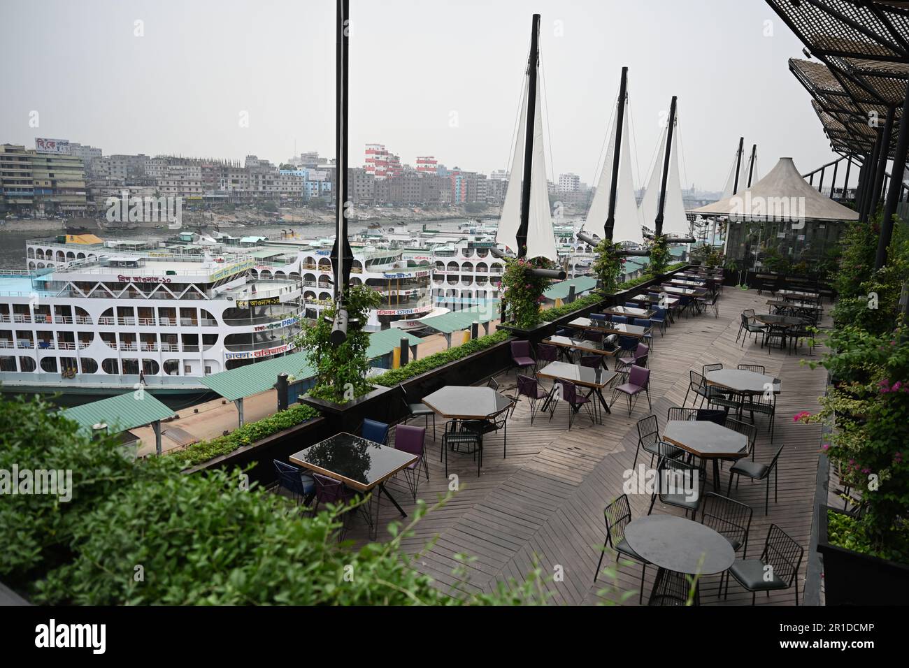 Cox's Bazar, Bangladesh. 13th May 2023. All launch anchor at the ...