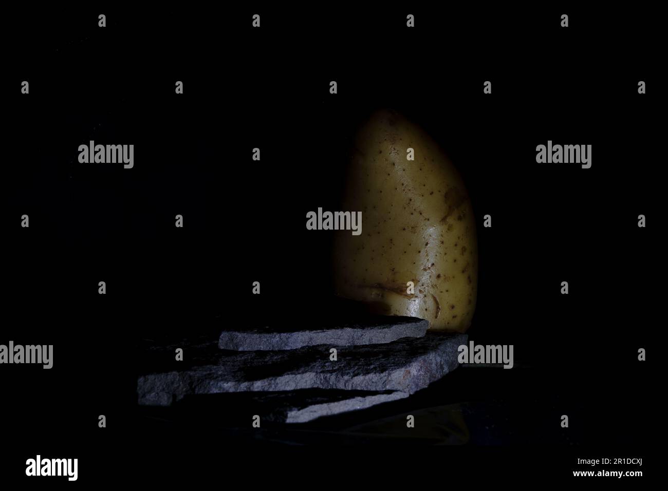 A still life with potatoes Stock Photo - Alamy