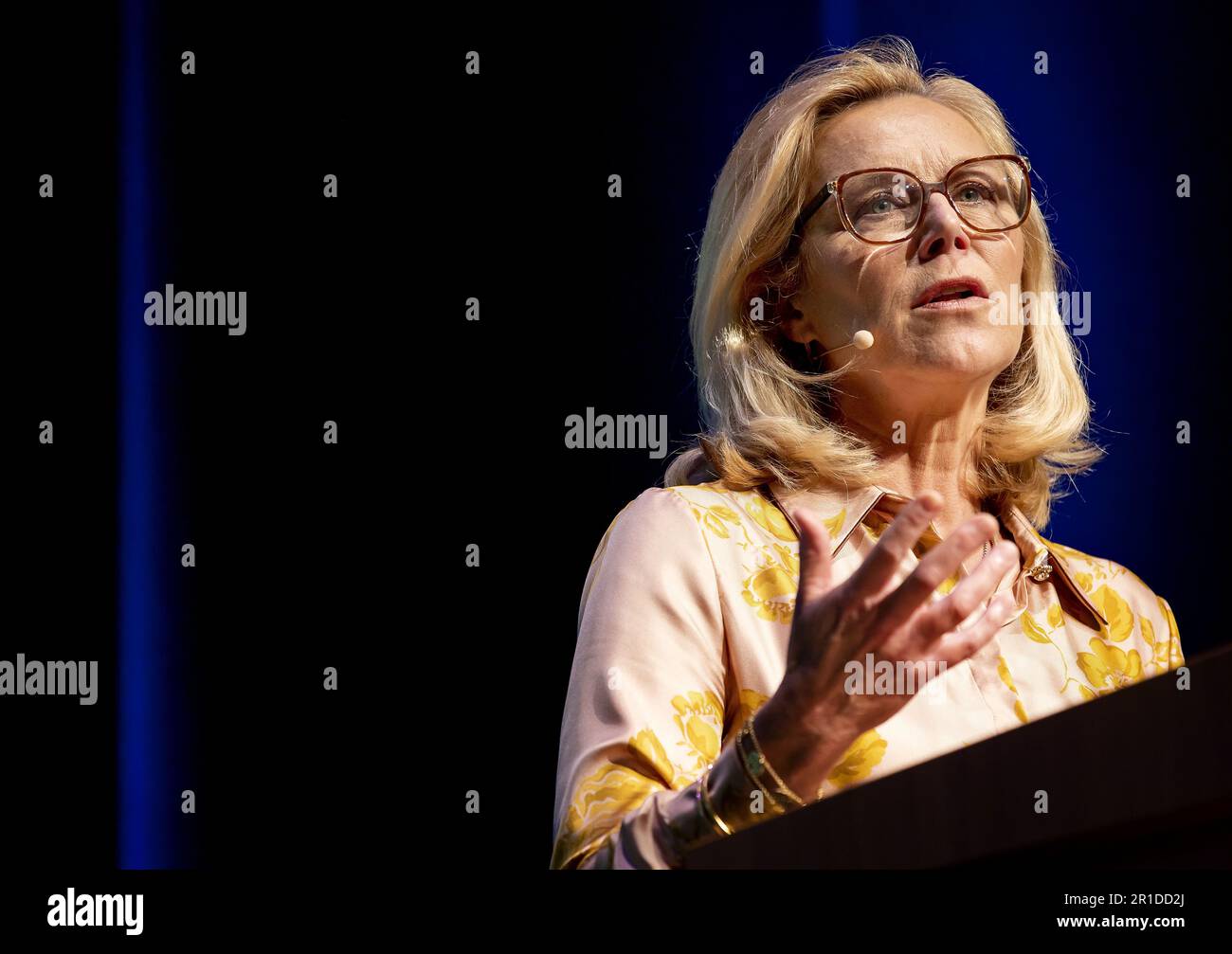 AMSTERDAM - Sigrid Kaag during the 117th party congress of D66 in the ...