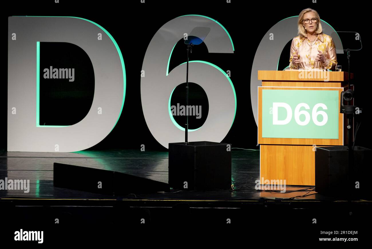 AMSTERDAM - Sigrid Kaag during the 117th party congress of D66 in the ...