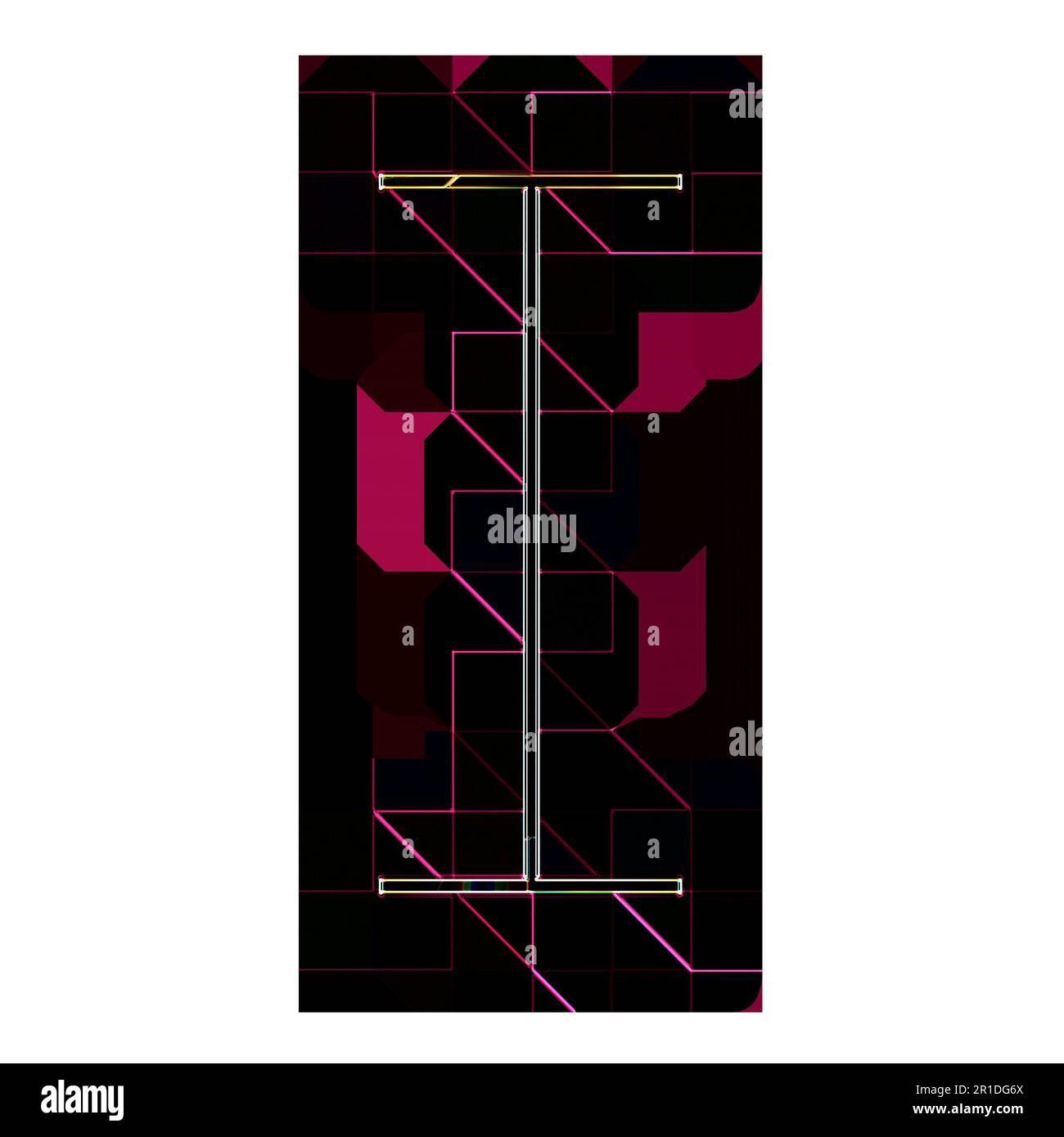 Roman majuscule alphabet hi-res stock photography and images - Alamy