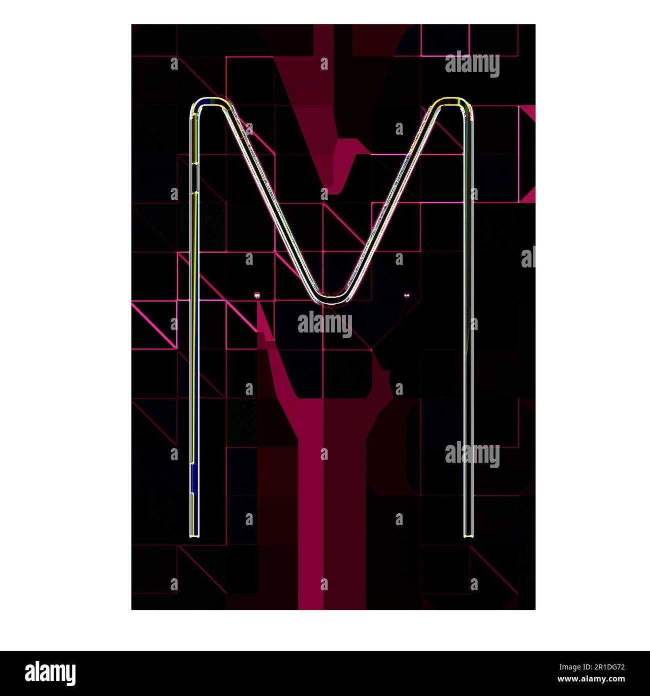 Roman majuscule alphabet hi-res stock photography and images - Alamy