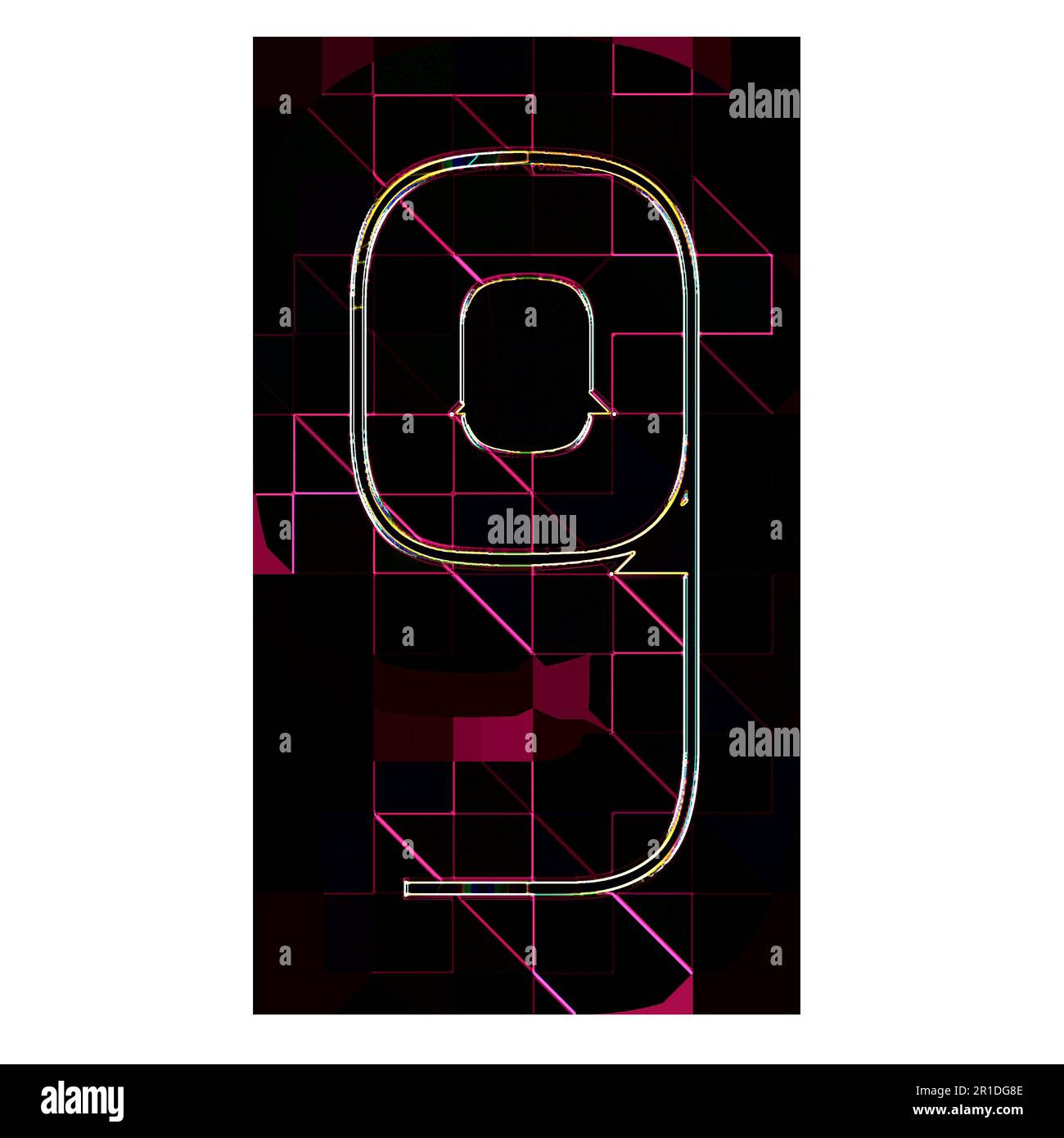 Number monogram hi-res stock photography and images - Alamy