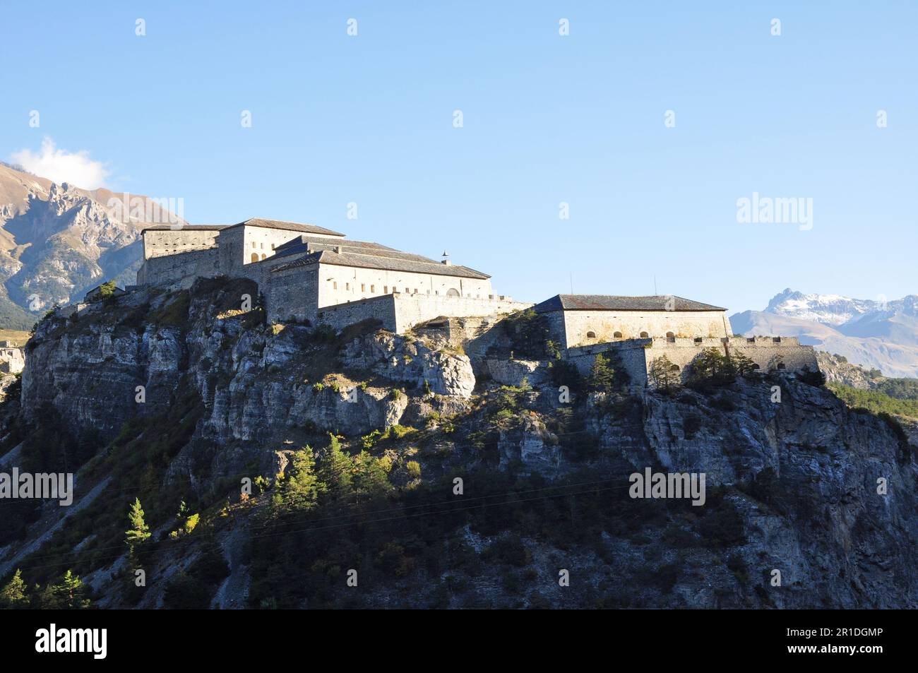Fort Victor Emmanuel to Aussois in Haute Maurienne Savoie Stock Photo ...