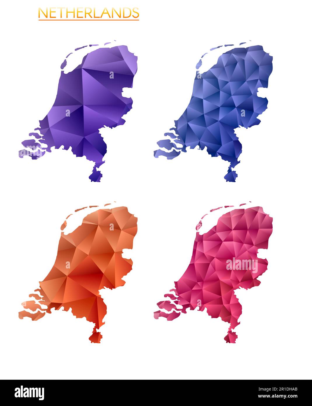 Maps of netherlands hi-res stock photography and images - Alamy