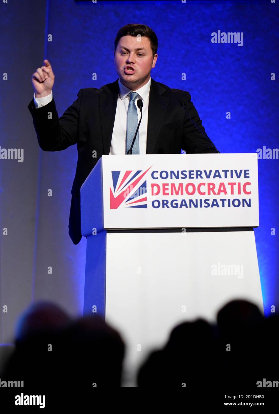 Kane Blackwell, Young CDO chairman and Conservative PPC makes a speech ...