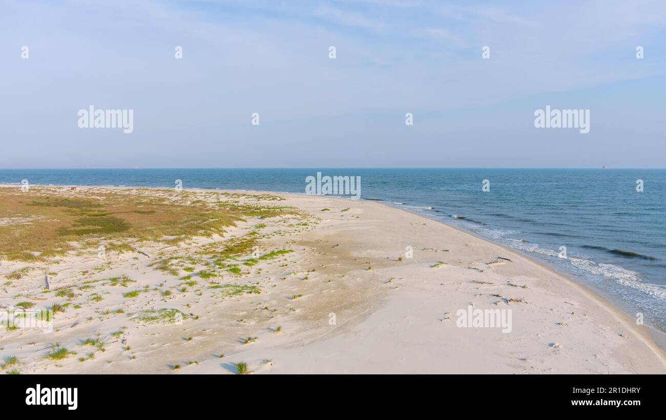 Fort Morgan, Alabama beach Stock Photo - Alamy