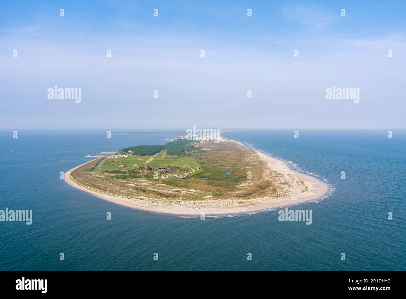Fort Morgan, Alabama beach Stock Photo - Alamy