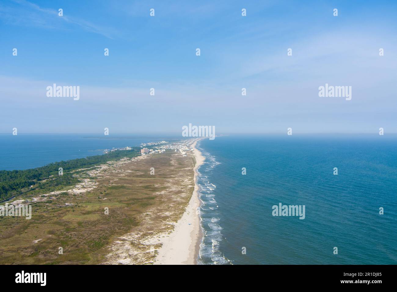 Fort Morgan, Alabama beach Stock Photo - Alamy