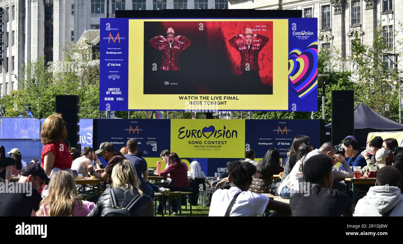 Eurovision 2023 fan zone hi-res stock photography and images - Alamy