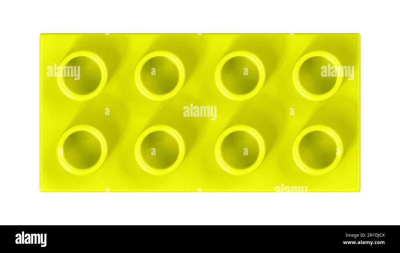 Absinthe Lego Block Isolated on a White Background. Close Up View of a ...