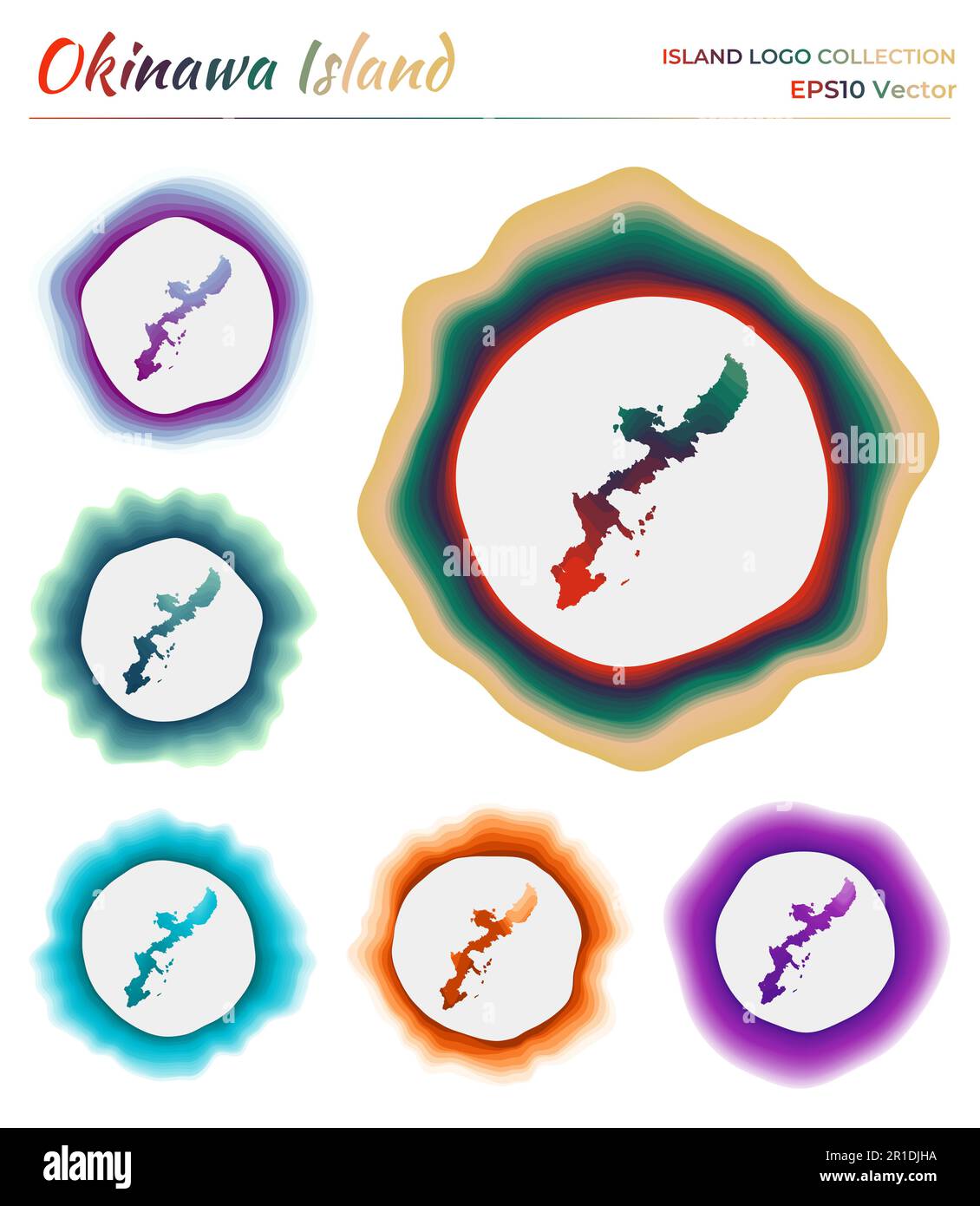 Okinawa collection Stock Vector Images - Alamy