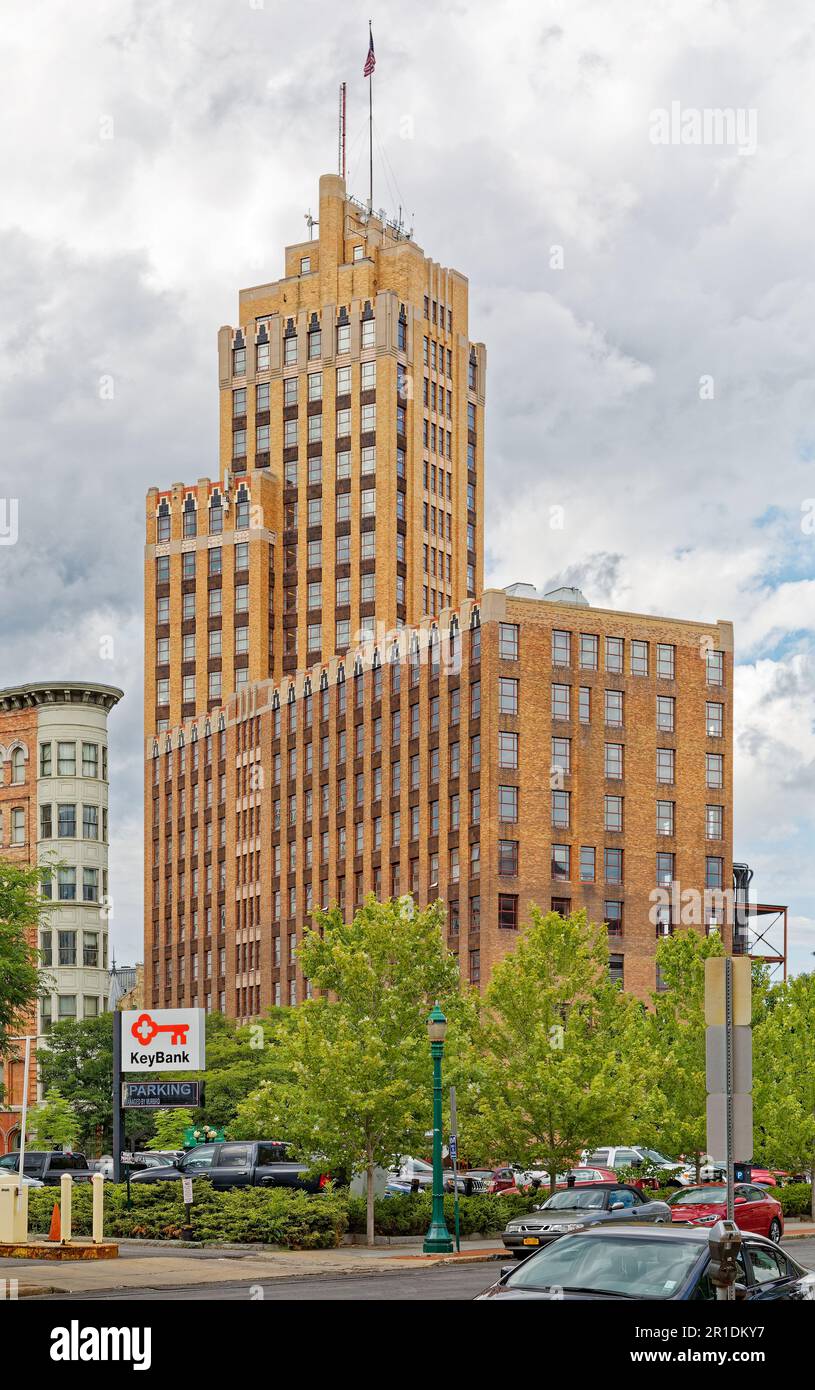 State Tower Building is a Syracuse landmark. The 1928 Art Deco ...