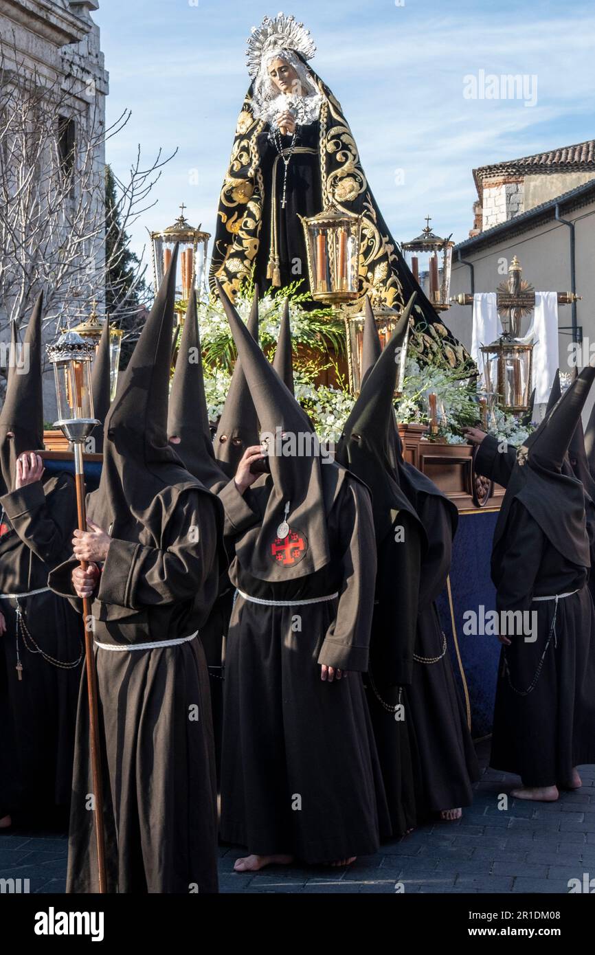 Members of the Brotherhood of the Secular Franciscan Order carry Our ...