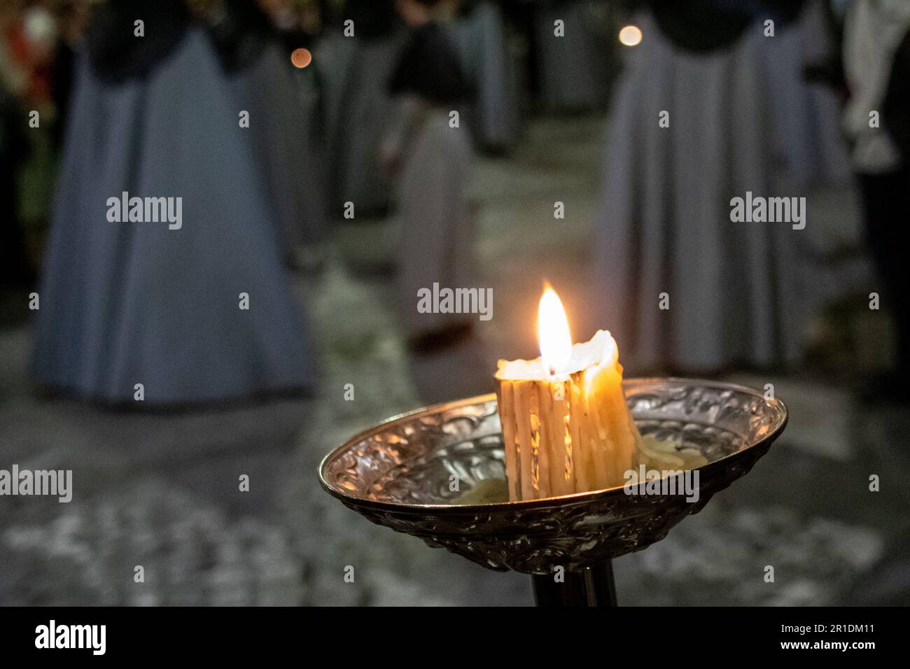 Penitential brotherhood of the sacred passion of christ hi-res stock ...