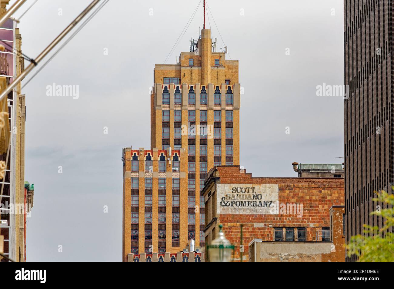 State Tower Building, a Syracuse landmark has prominent Art Deco ...