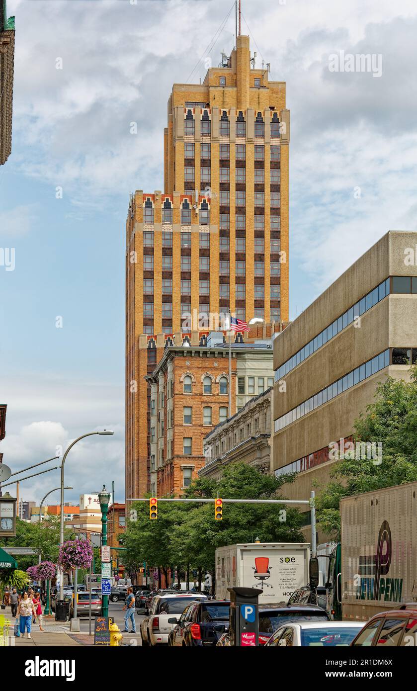 State Tower Building is a Syracuse landmark. The 1928 Art Deco ...