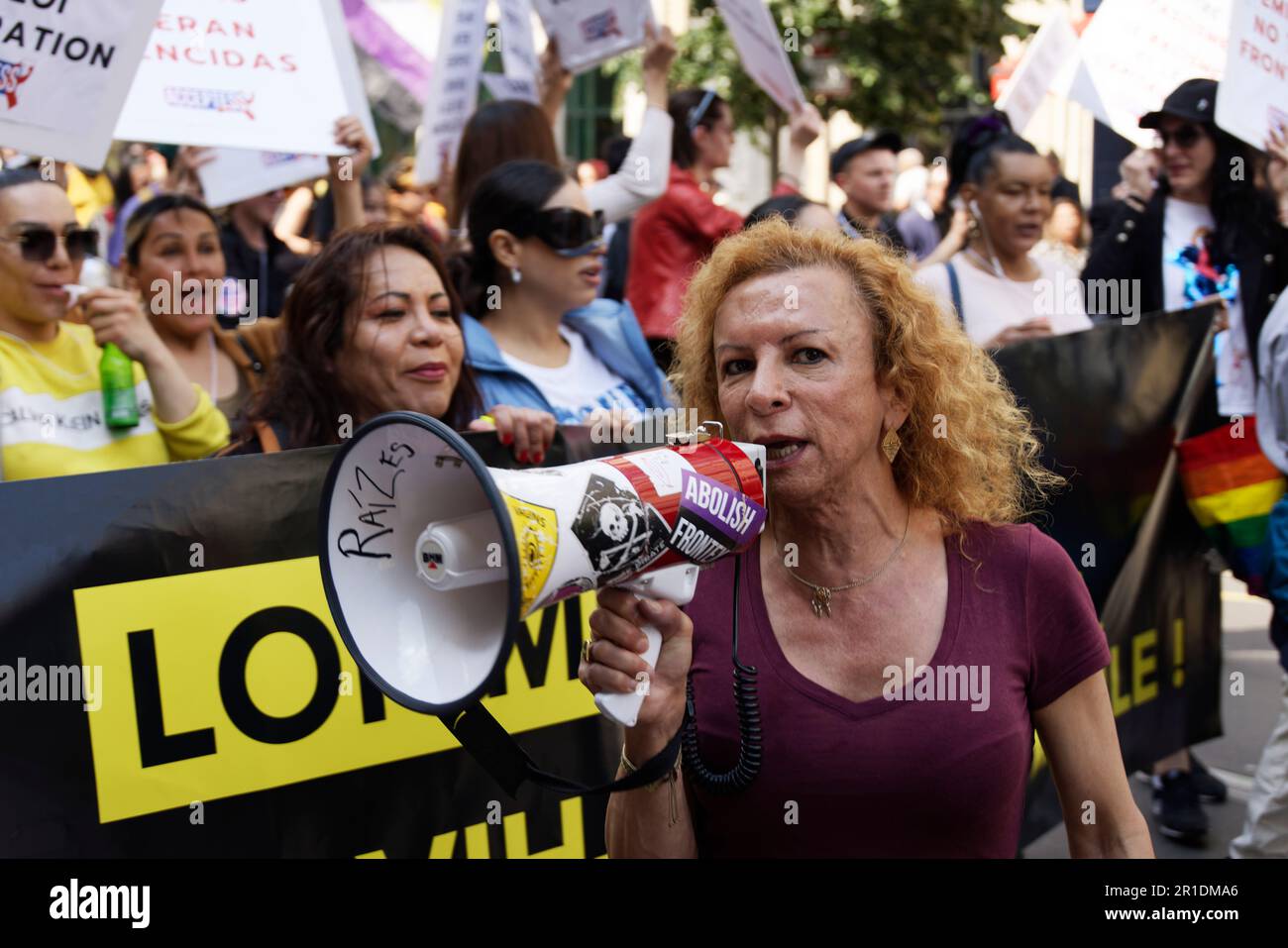 Paris, France. 13th May, 2023. Giovanna Rincon speaks during the ...