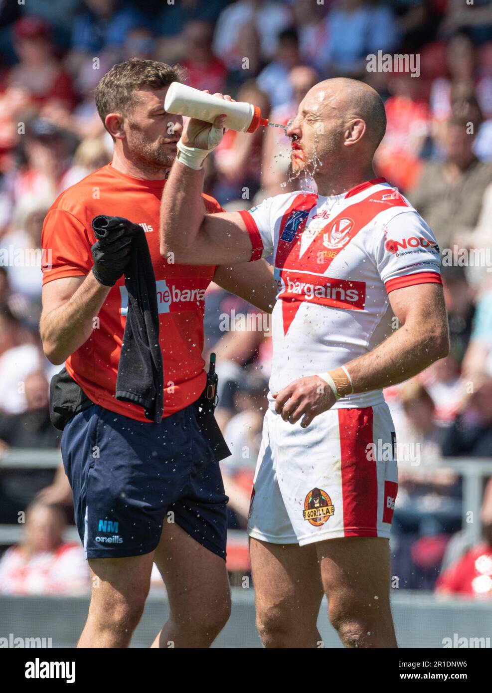 St Helens, Merseyside, England 13th May 2023. St Helens James Roby ...