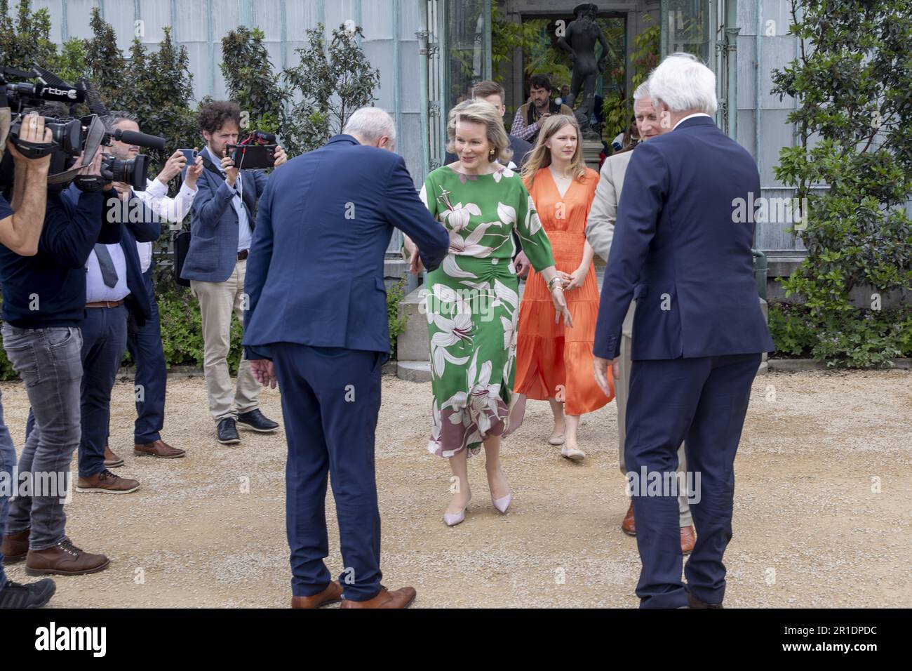 Princess eleonore of belgium garden party hi-res stock photography and ...