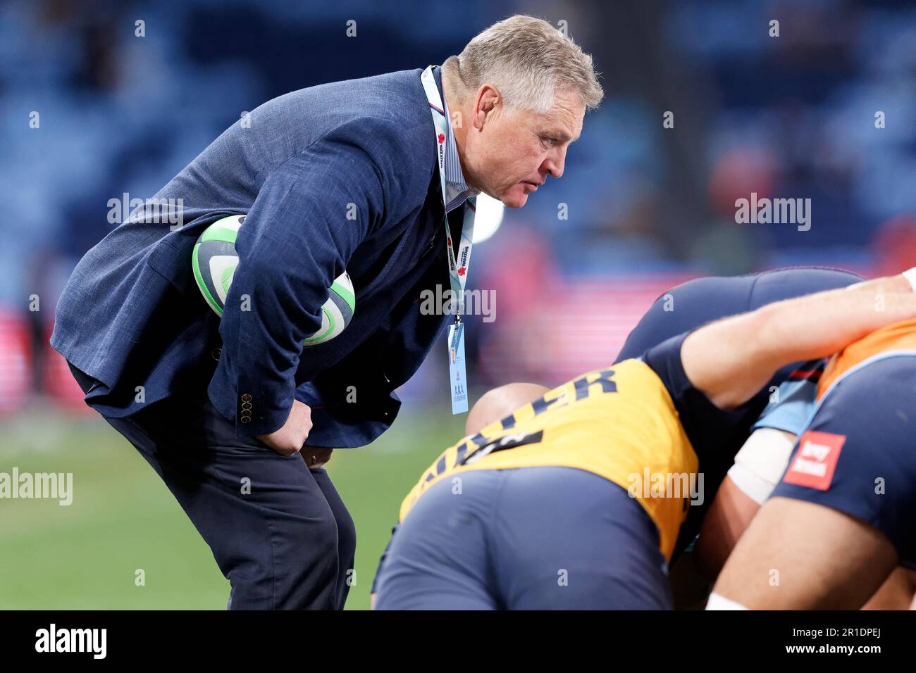 Sydney, Australia. 13th May, 2023. General Manager, Andrew Blades helps ...