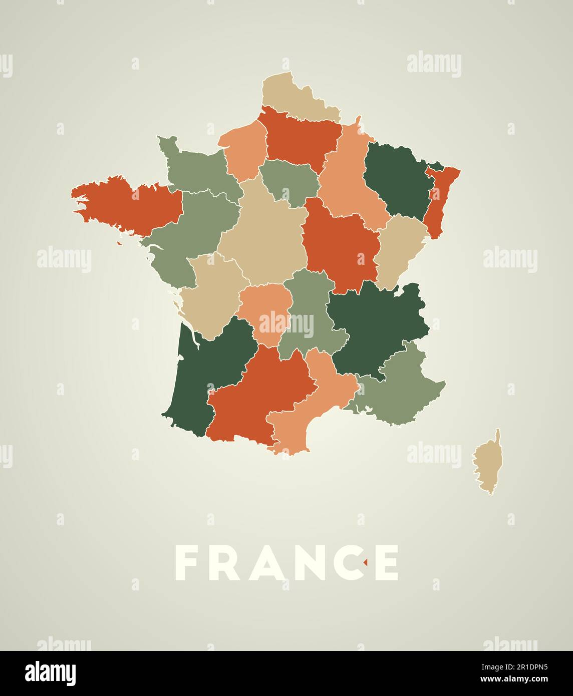 High detailed france map hi-res stock photography and images - Alamy