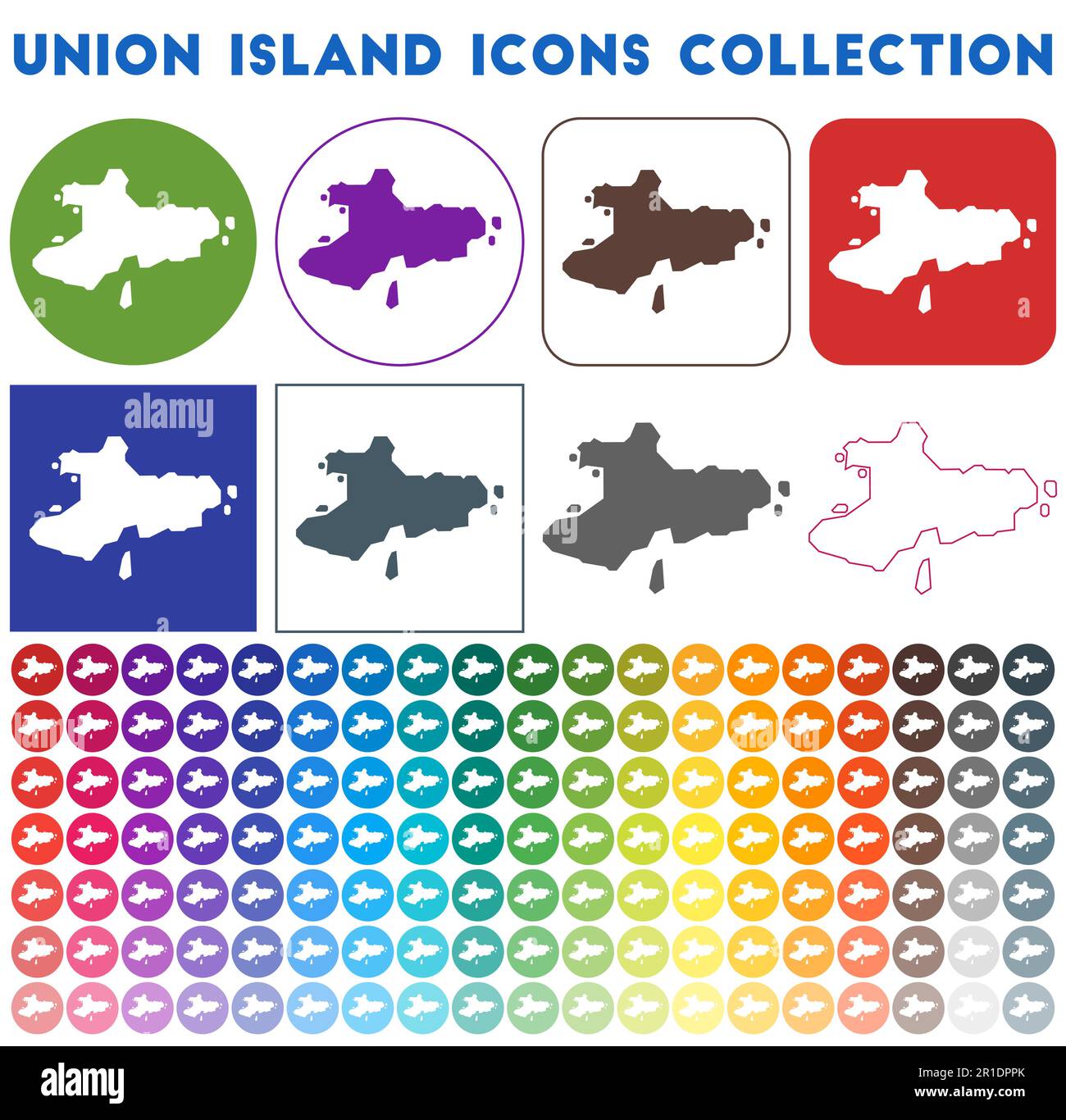 Union island badge hi-res stock photography and images - Alamy