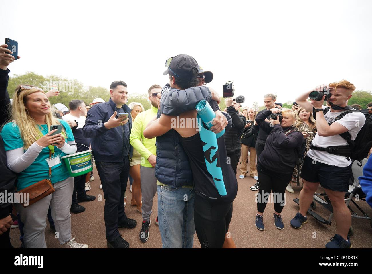 Ultra-athlete, campaigner and TV personality Josh Patterson, outside ...