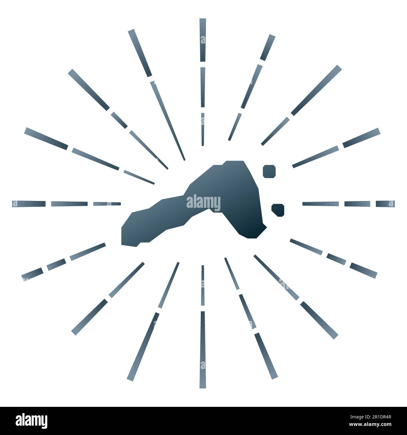Island ko lipe map Stock Vector Images - Alamy
