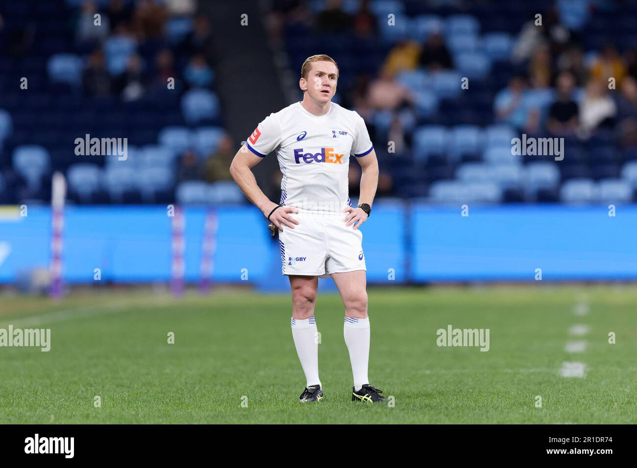 Sydney, Australia. 13th May, 2023. Referee, Damon Murphy looks on ...