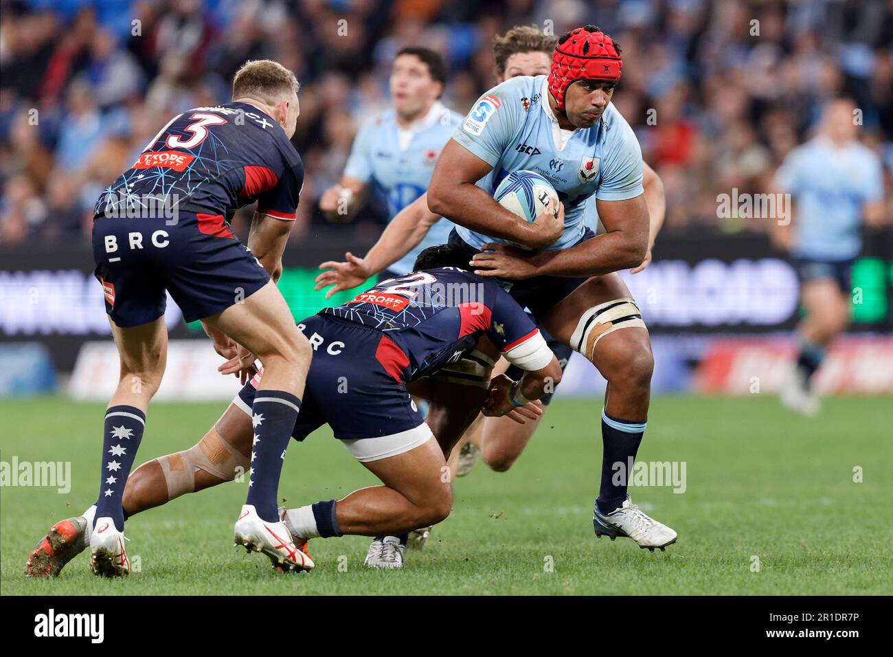 Sydney, Australia. 13th May, 2023. Langi Gleeson of the Waratahs is ...