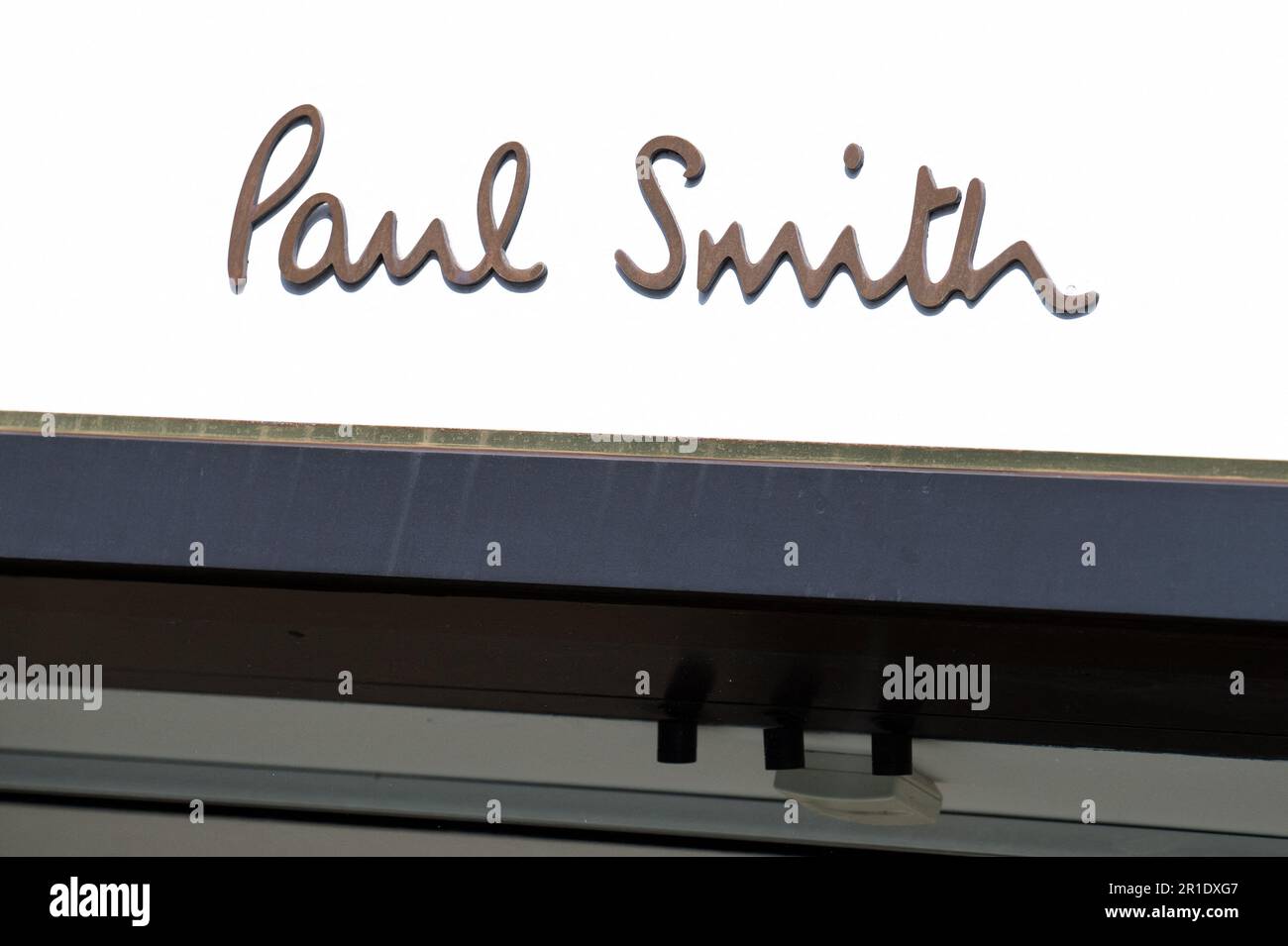 London, UK. 11th May, 2023. A shop sign of Paul Smith Store, on May 07 ...