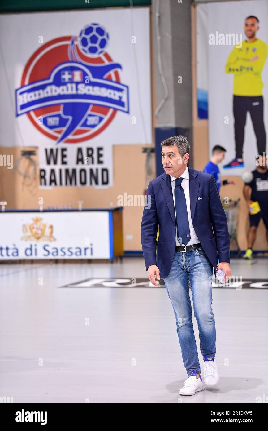 Sassari, Italy. 13th May, 2023. Raimond Handball Sassari - Sidea Group ...