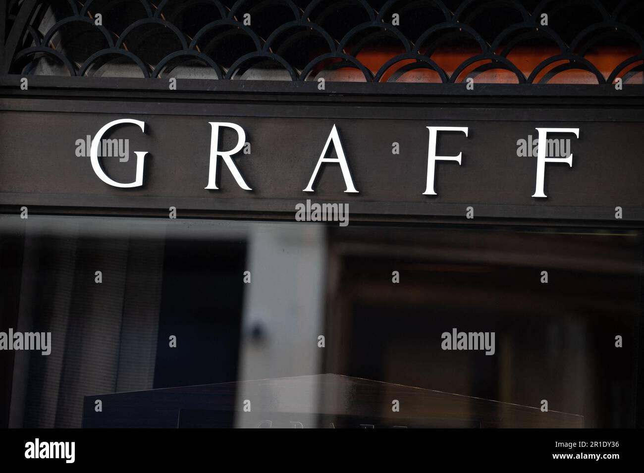 London, UK. 11th May, 2023. A shop sign of GRAFF Store, on May 07, 2023 ...