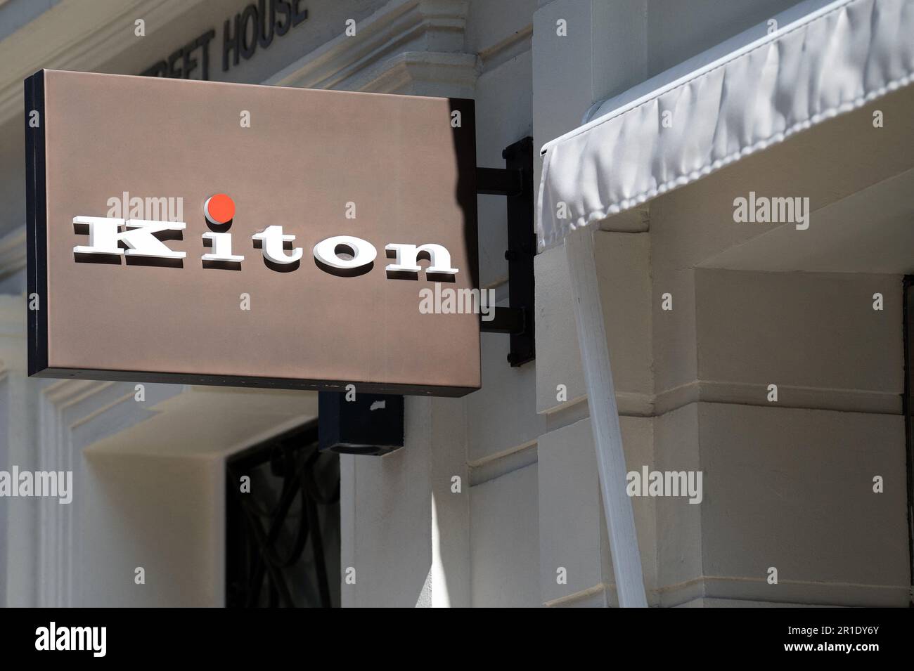 London, UK. 11th May, 2023. A shop sign of KITON Store, on May 07, 2023 ...