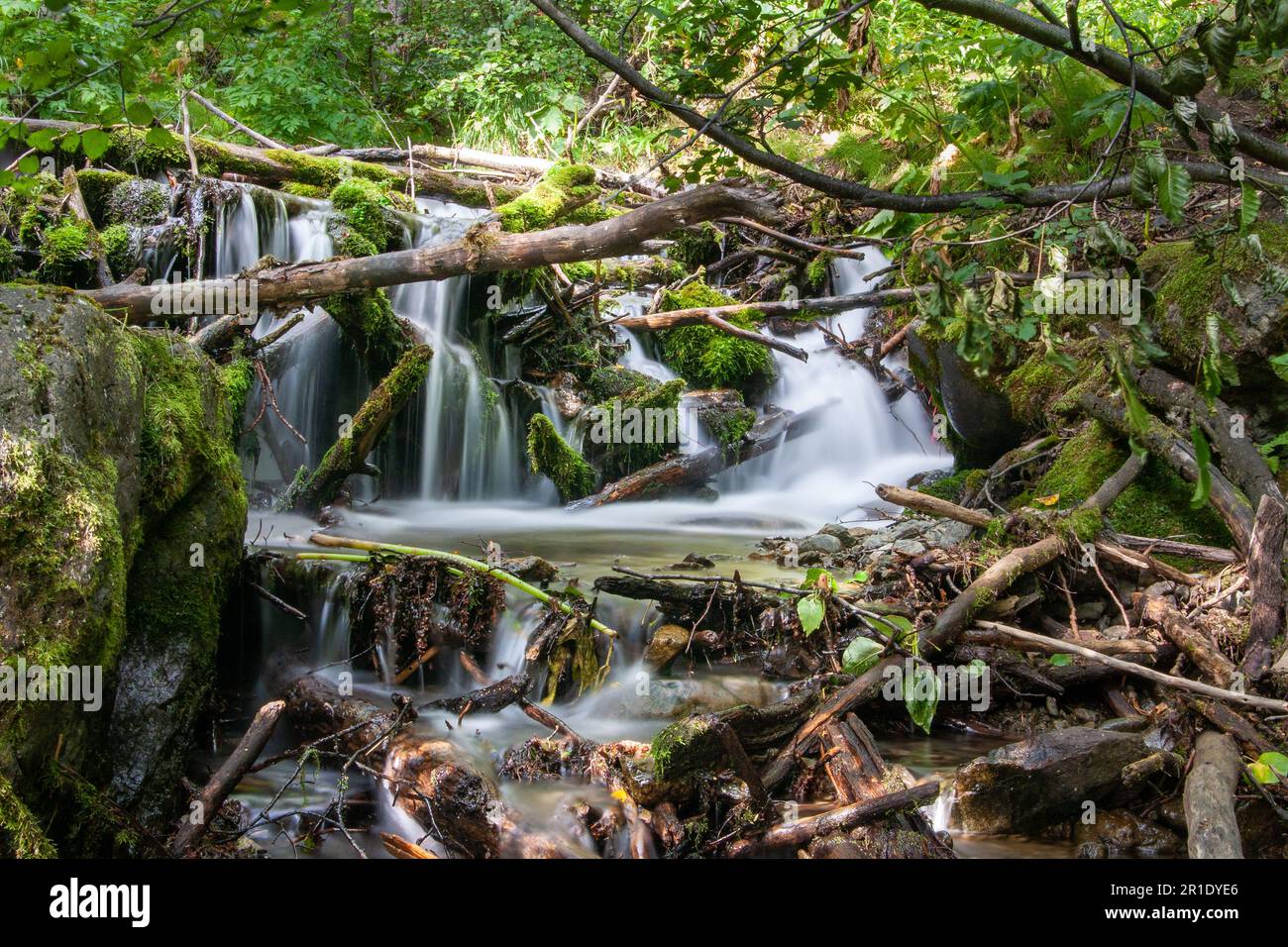 Alaska waterfall hi-res stock photography and images - Alamy