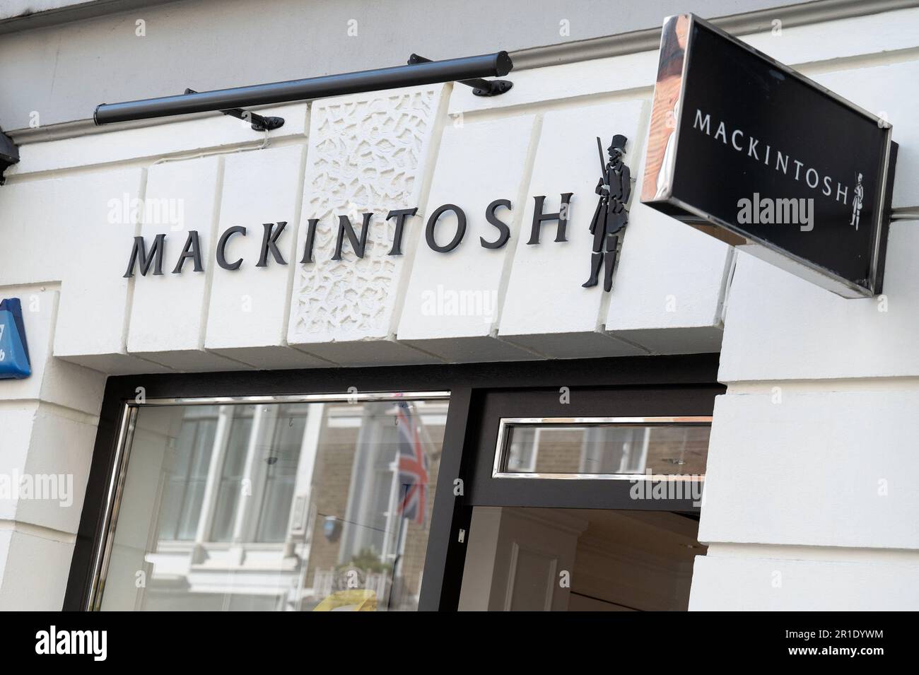 London, UK. 11th May, 2023. A shop sign of MACKINTOSH Store, on May 07 ...