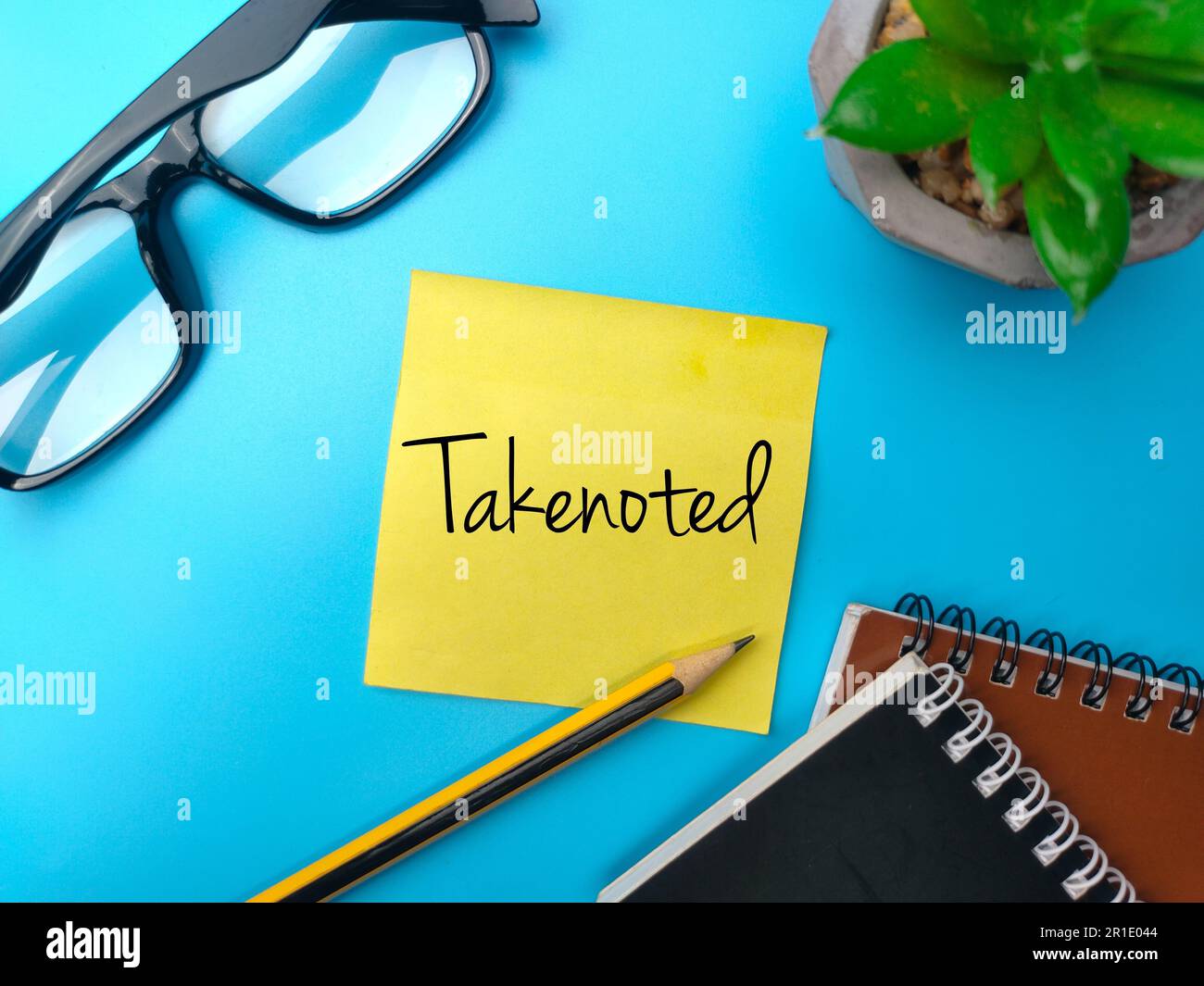 Take noted hi-res stock photography and images - Alamy