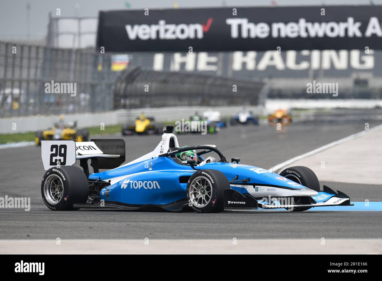 INDIANAPOLIS, IN - MAY 13: James Roe (#29 Andretti Autosport) races ...