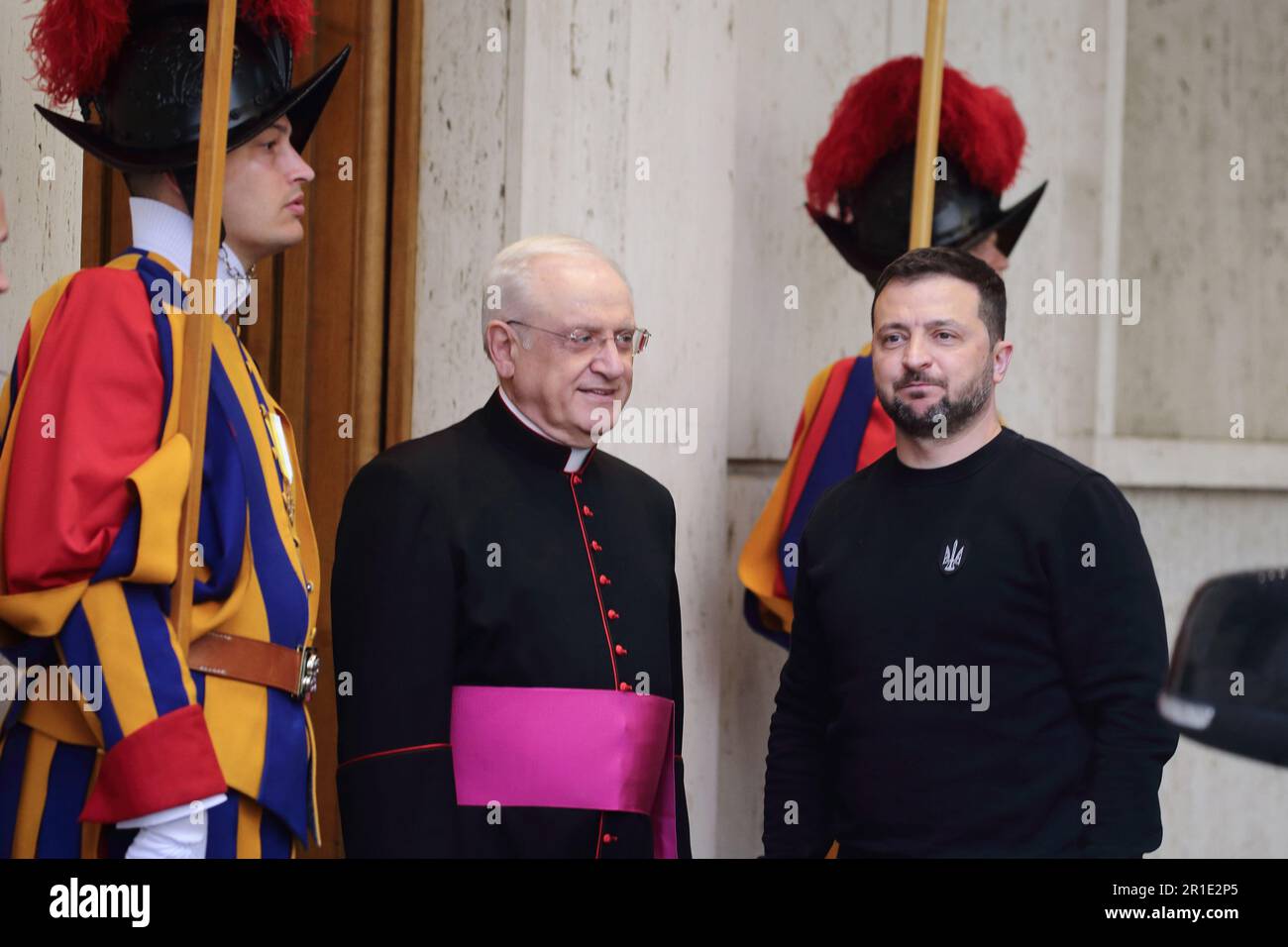 Vatican City, Vatican. 13th May, 2023. Ukrainian President Volodymyr ...
