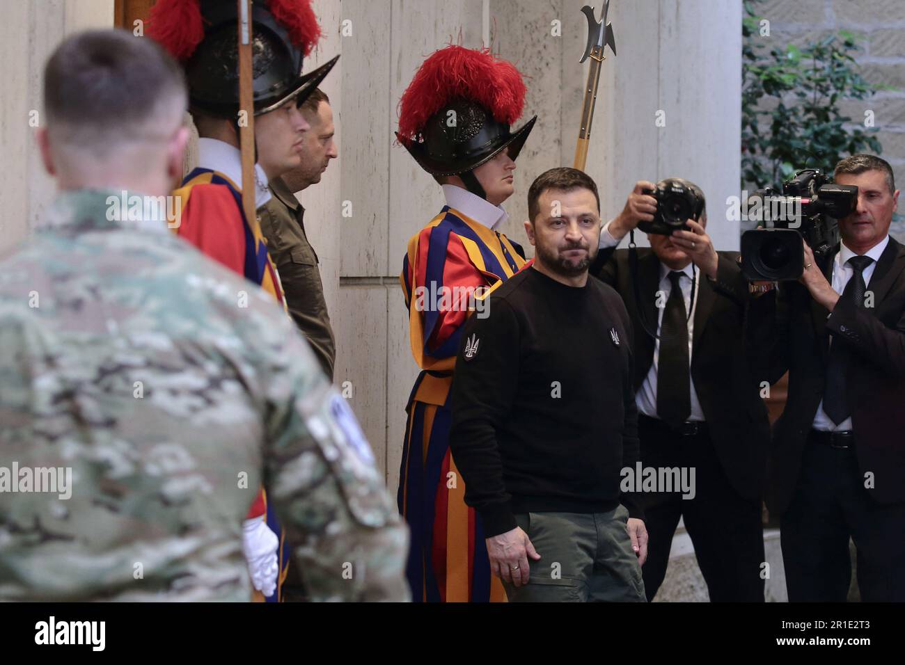 Vatican City, Vatican. 13th May, 2023. Ukrainian President Volodymyr ...