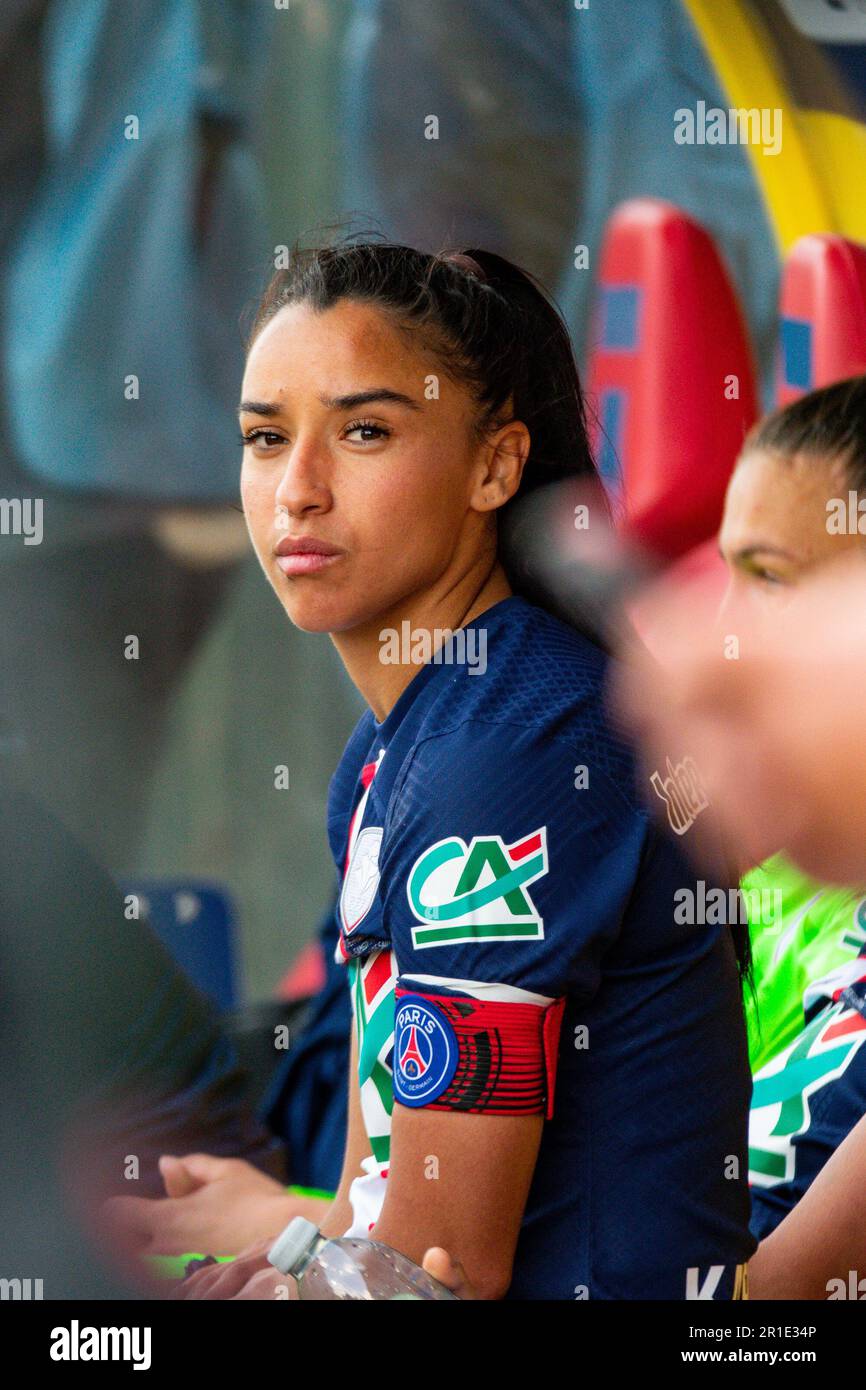 Sakina Karchaoui of Paris Saint Germain after the Women's French Cup ...