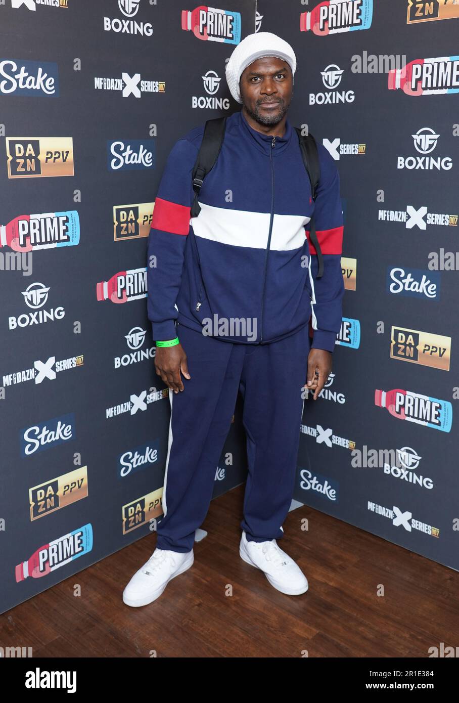 Audley Harrison arriving for the KSI vs Joe Fournier boxing match at ...